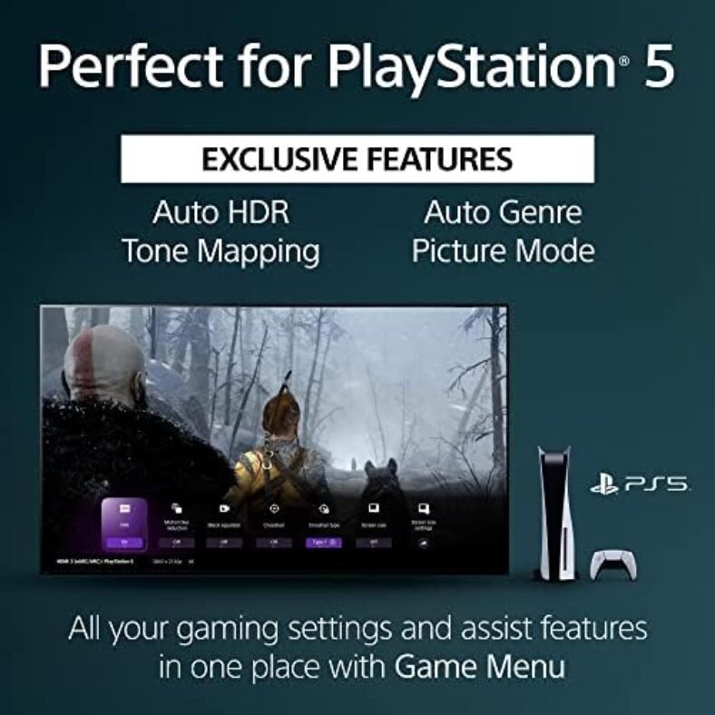 Sony 85 Inch 4K Ultra HD TV X90L Series with Playstation 5 Console ...