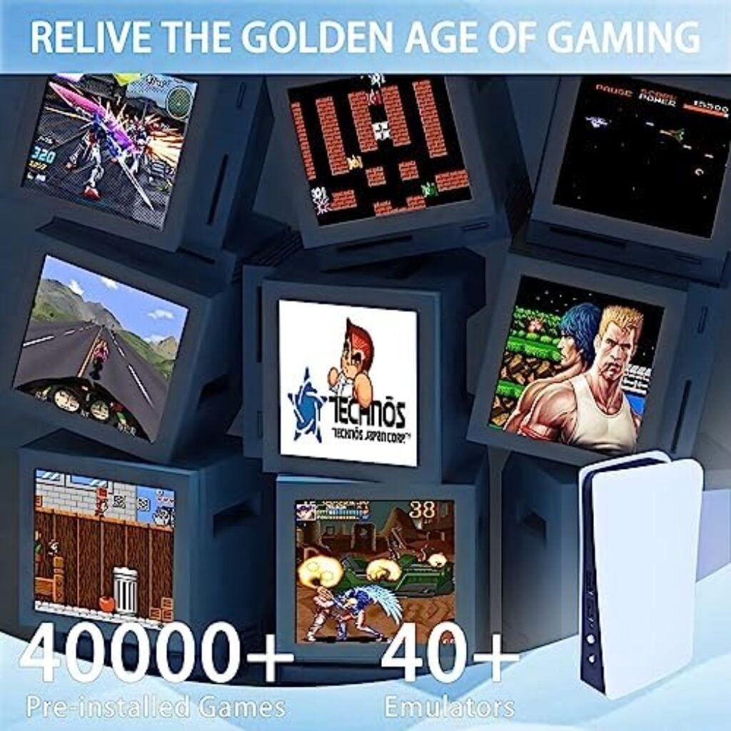 Wireless Retro Game Console Nostalgia Plug and Play Video Game Console ...
